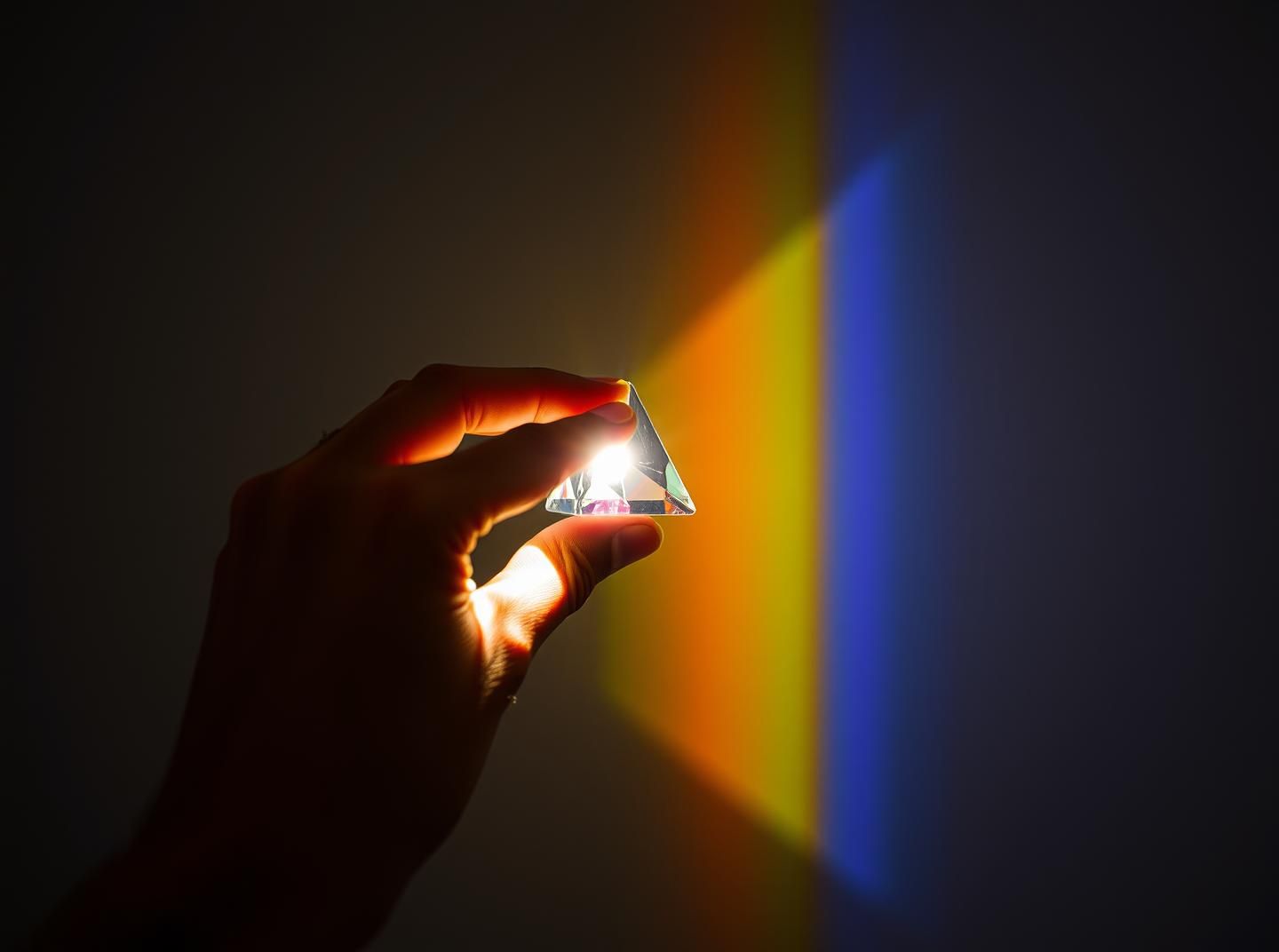 Crystal Prism Rainbow: Abstract Light Refraction Art in 8K Resolution ...